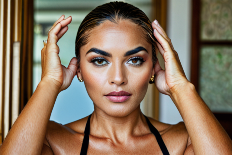 Uma foto de uma mulher pelada