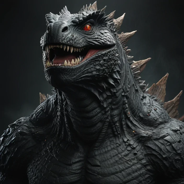 Majestic and Fearsome Godzilla: The Iconic Monster of Cinema History
