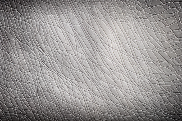 Close-Up View of Intricate Textures on a Smooth, Gray Surface