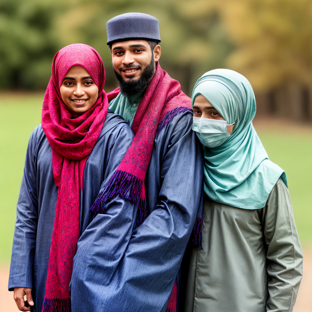 Muslim couple