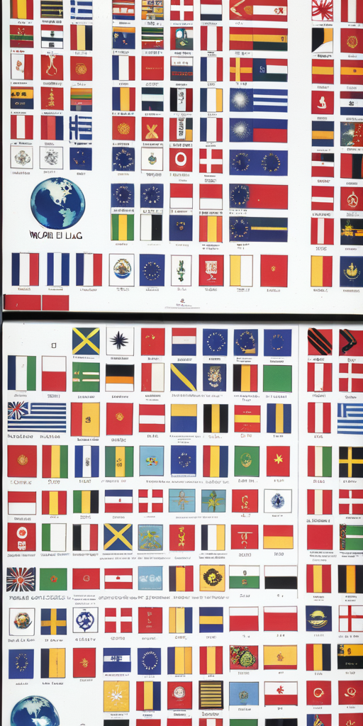 A Colorful Collection of National Flags from Around the World Displayed ...