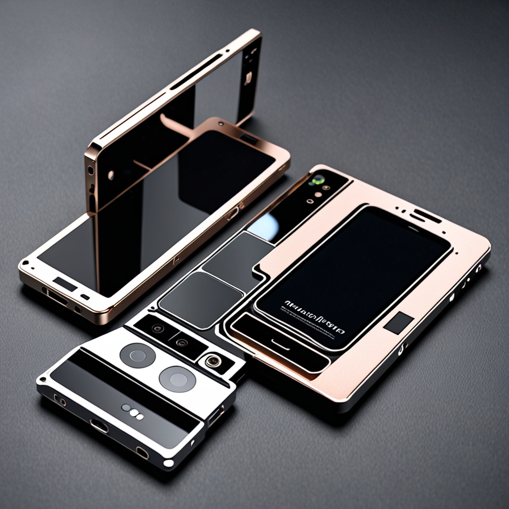 modular smart phones with a unique design