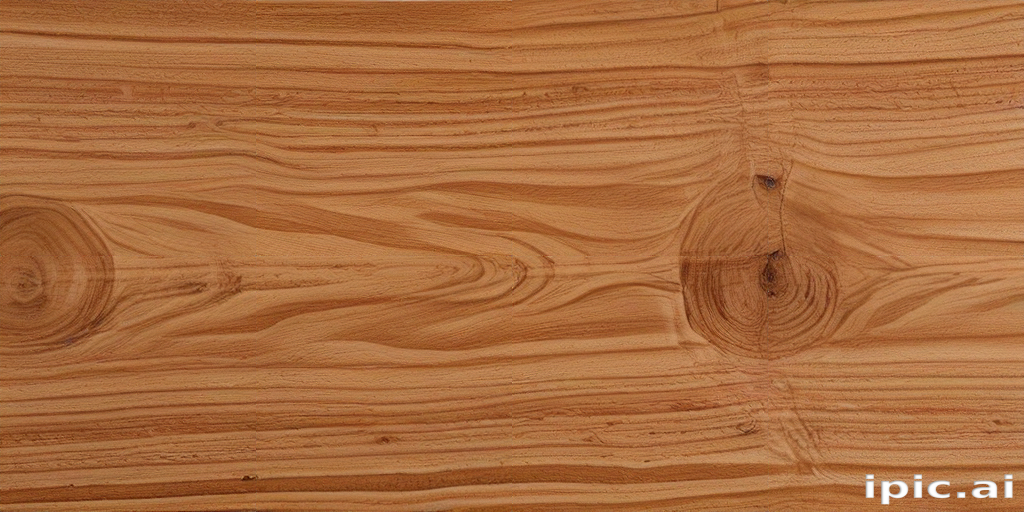 Beautiful Close-Up of Natural Wood Grain with Unique Textures and Patterns