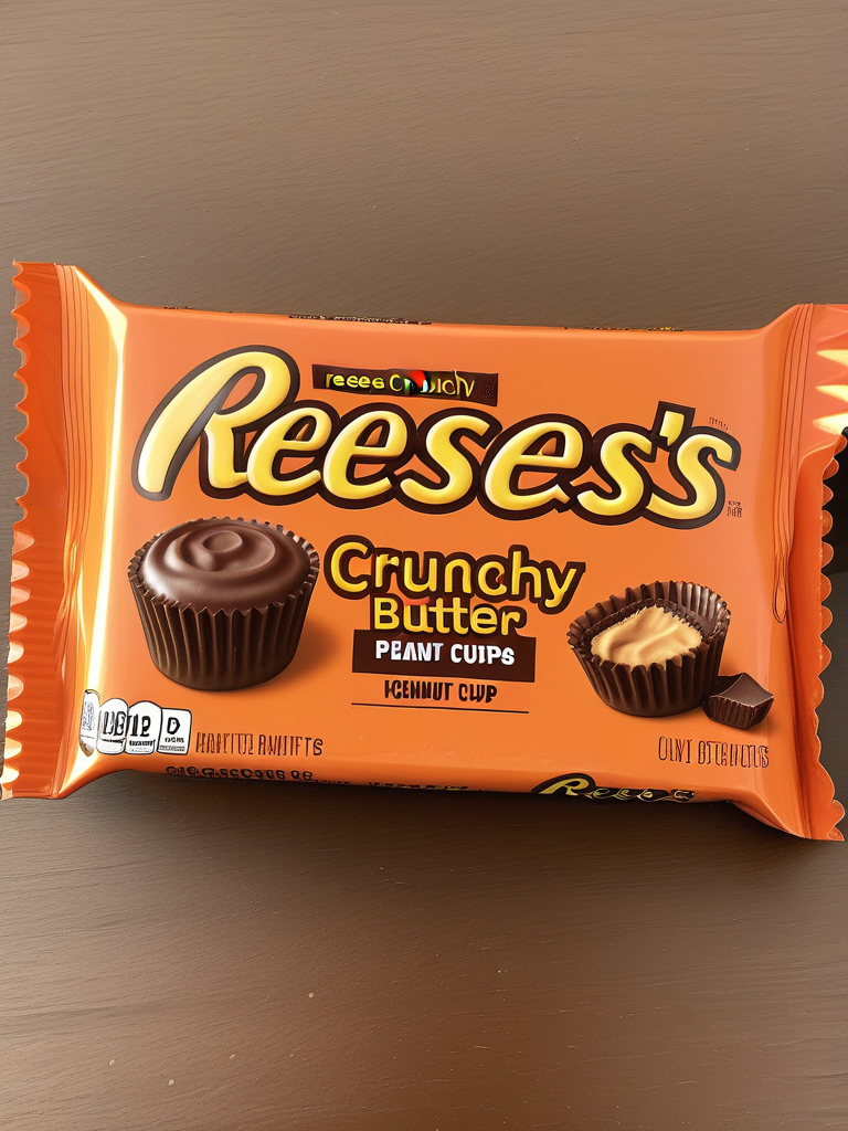 Deliciously Indulgent Reese's Crunchy Butter Peanut Cups for Sweet Treat Lovers.