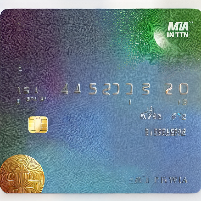 Credit card visa