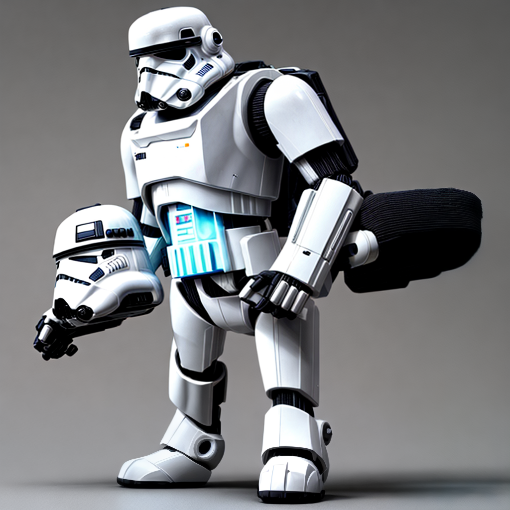 sy-fi, storm trooper mechanical wolf