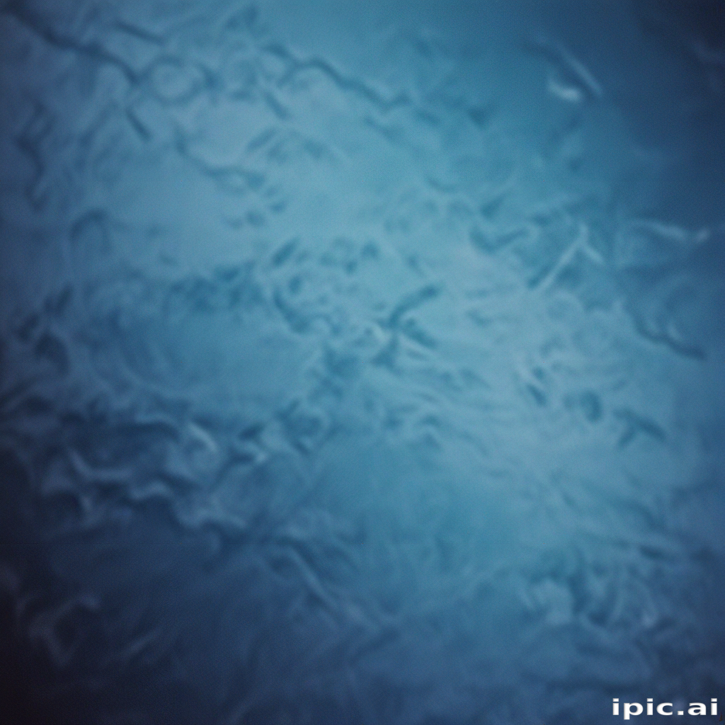 Abstract Blue Texture Displaying Fluid Patterns and Subtle Movement Effects