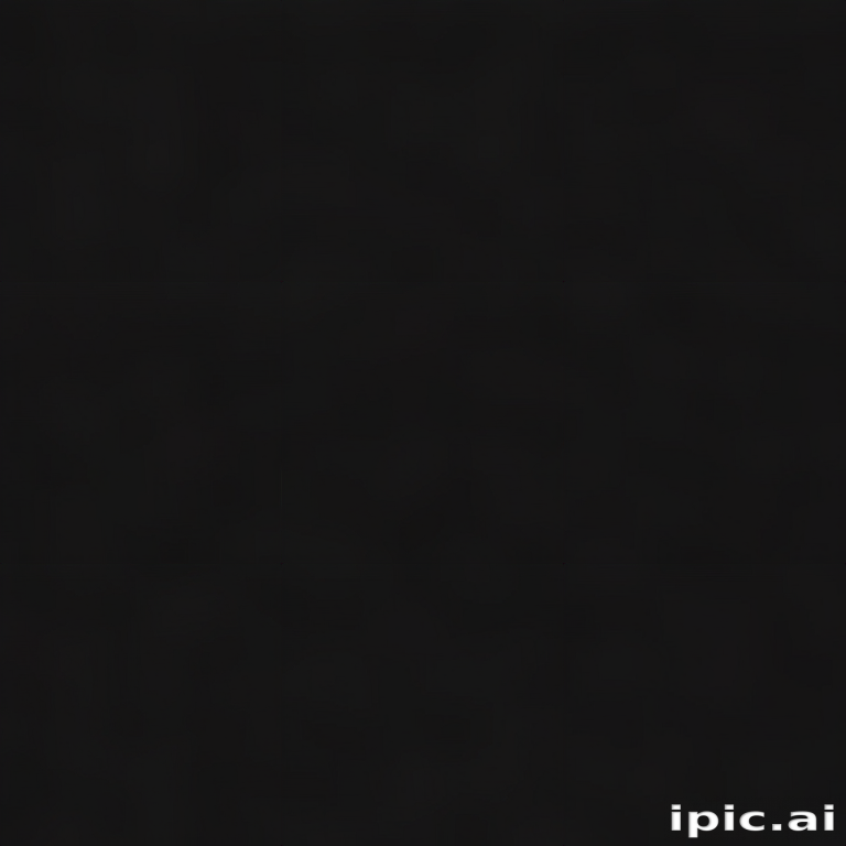 Abstract Representation of Darkness Featuring Subtle Textures and Shadows