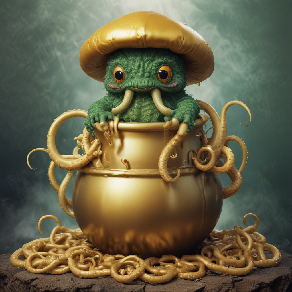 pot of gold is a tentacle monster