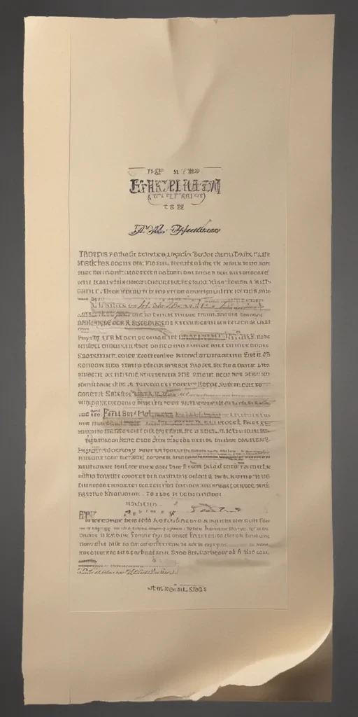Historical Document Featuring Elaborate Lettering and Detailed ...