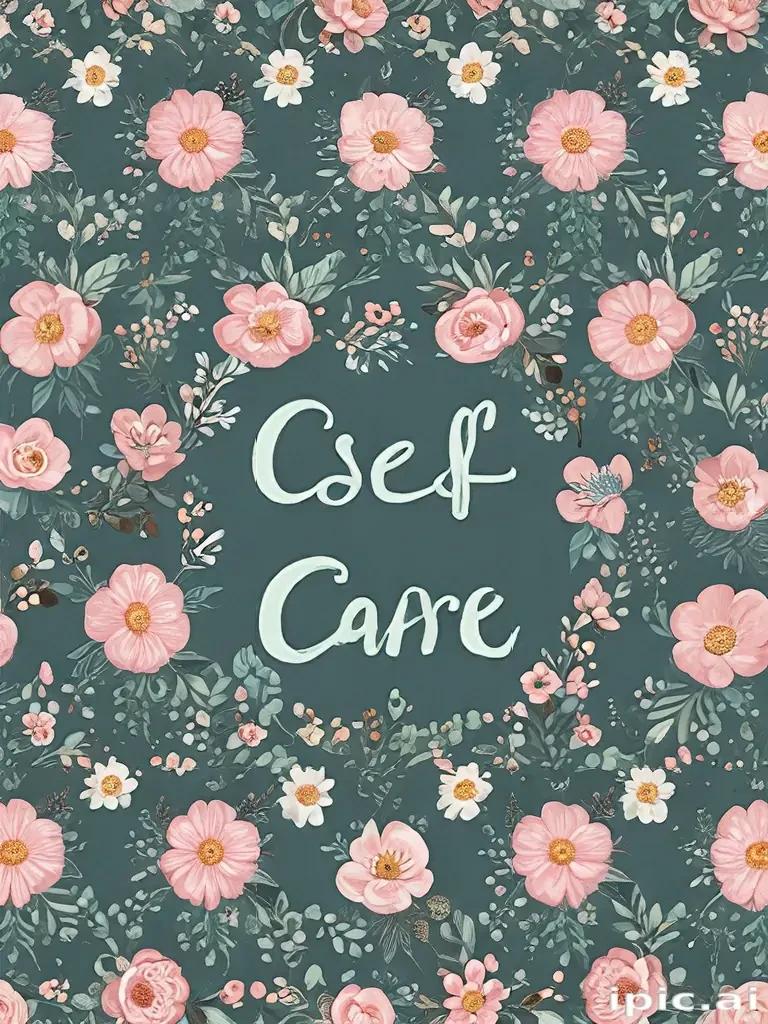Embracing Self-Care: A Floral Journey to Nurturing Your Well-Being