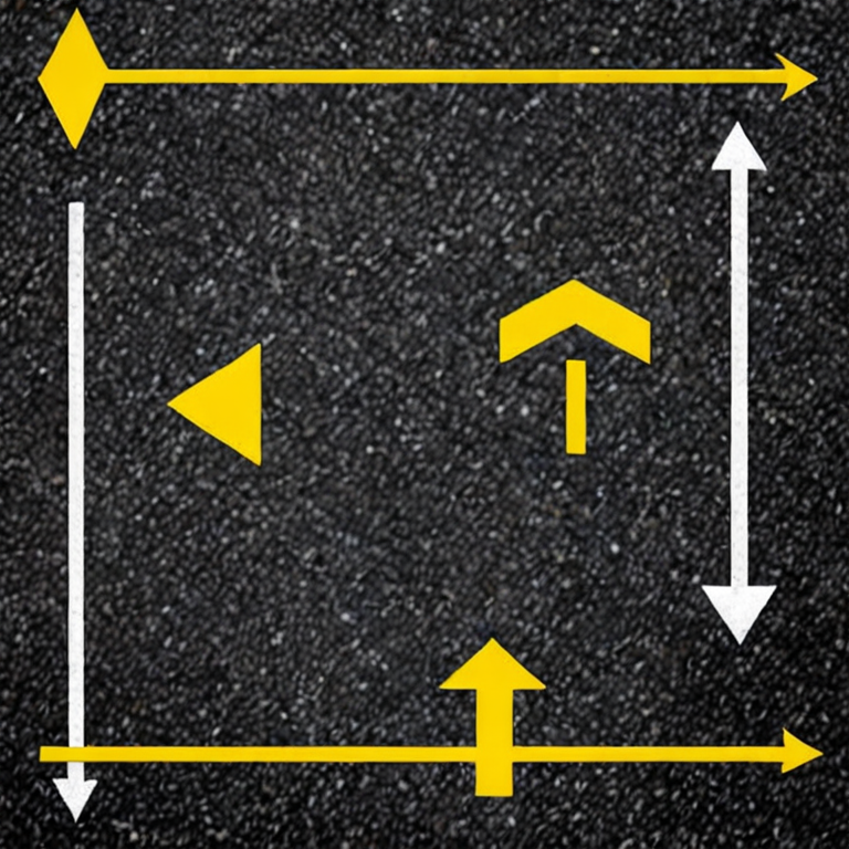 two way walk with arrow