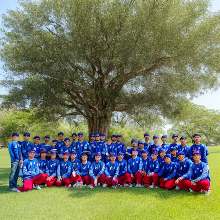 stray kids sitting in a tree