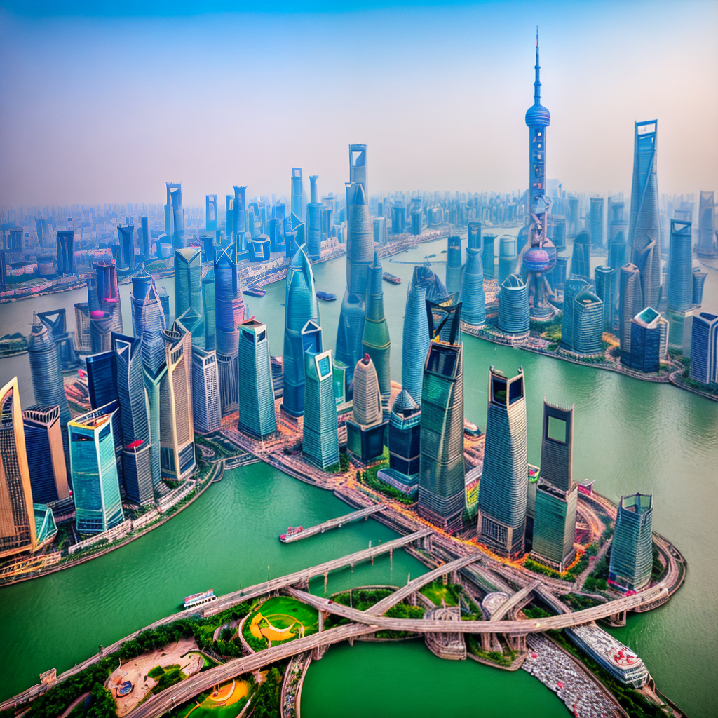 Shanghai, China, best famous place photo (copyright free)
