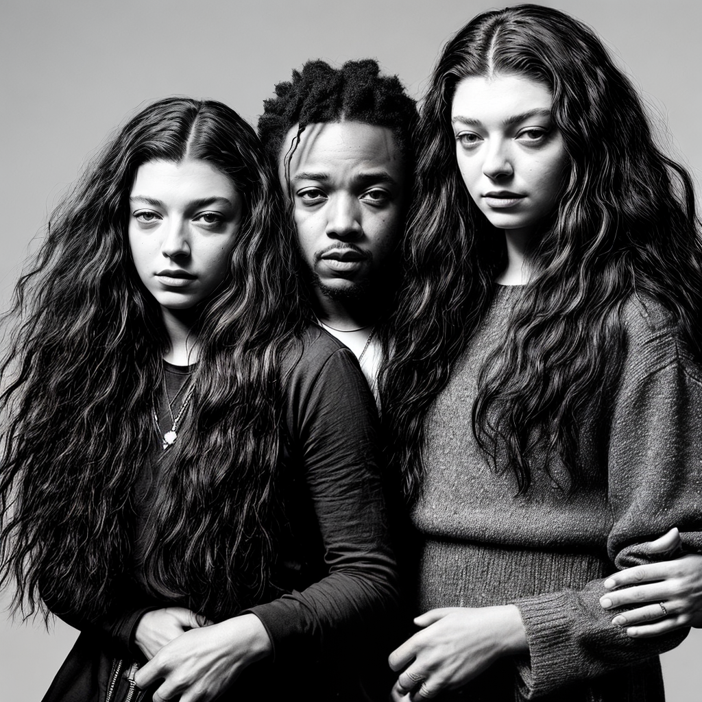 Kendrick Lamar and Lorde