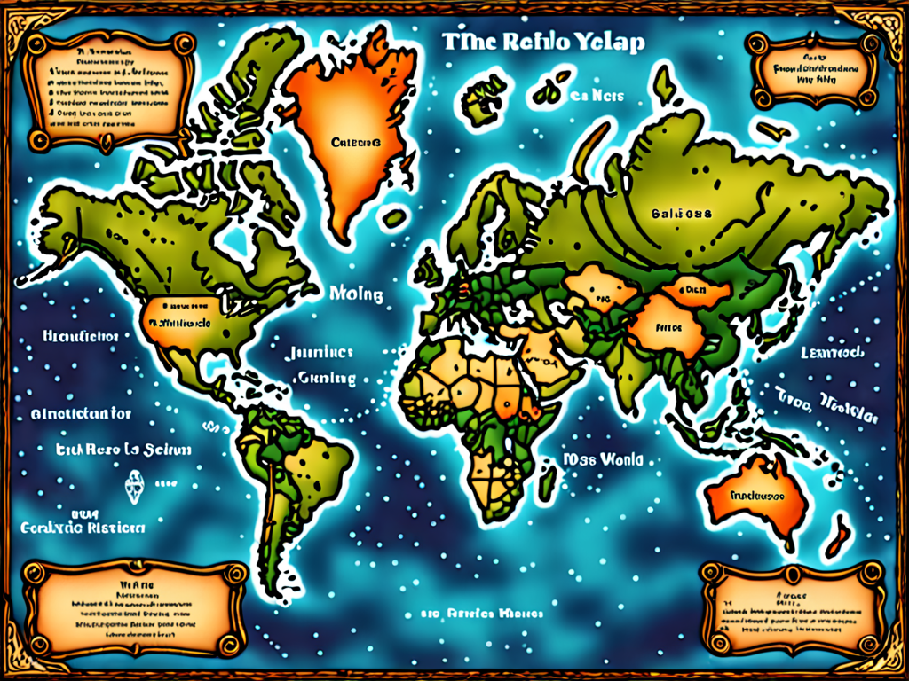 alien world map