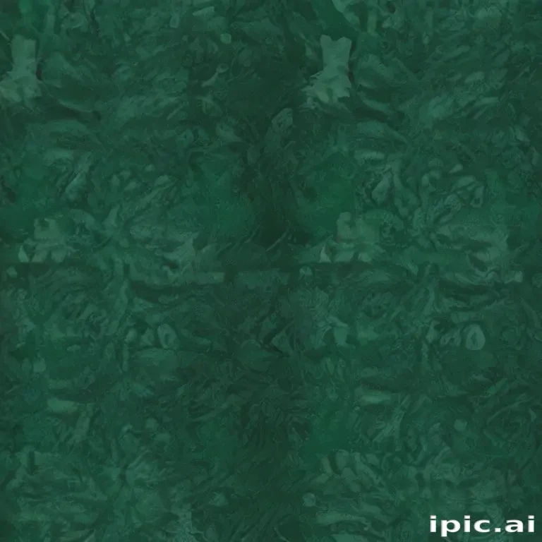 Abstract Green Texture with Deep Tones and Intricate Patterns for Design