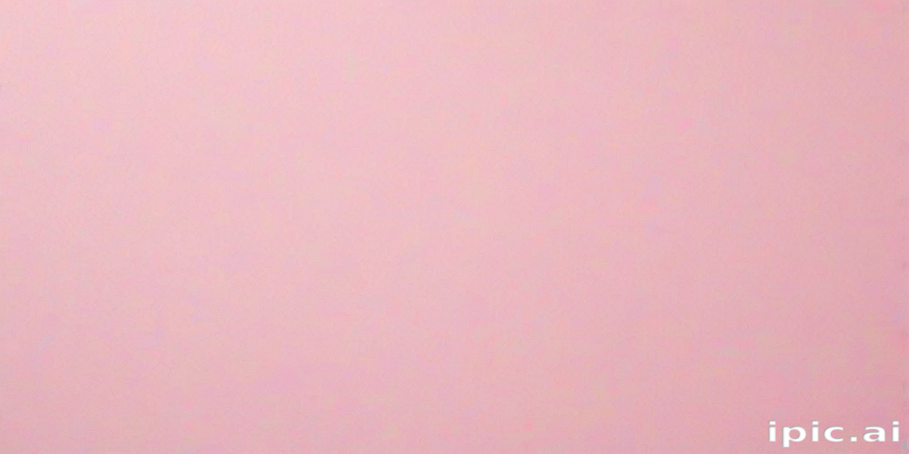 A Soft, Subtle Pink Background Evoking Calmness and Serenity in Nature.