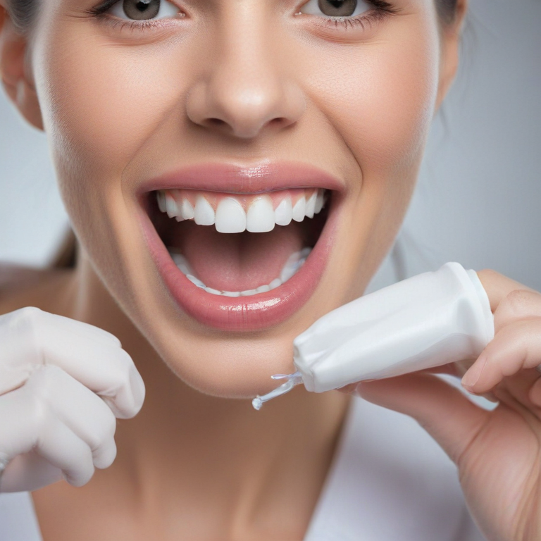 modern, inovative dentist and implants, teeth, modern, futuristic ...