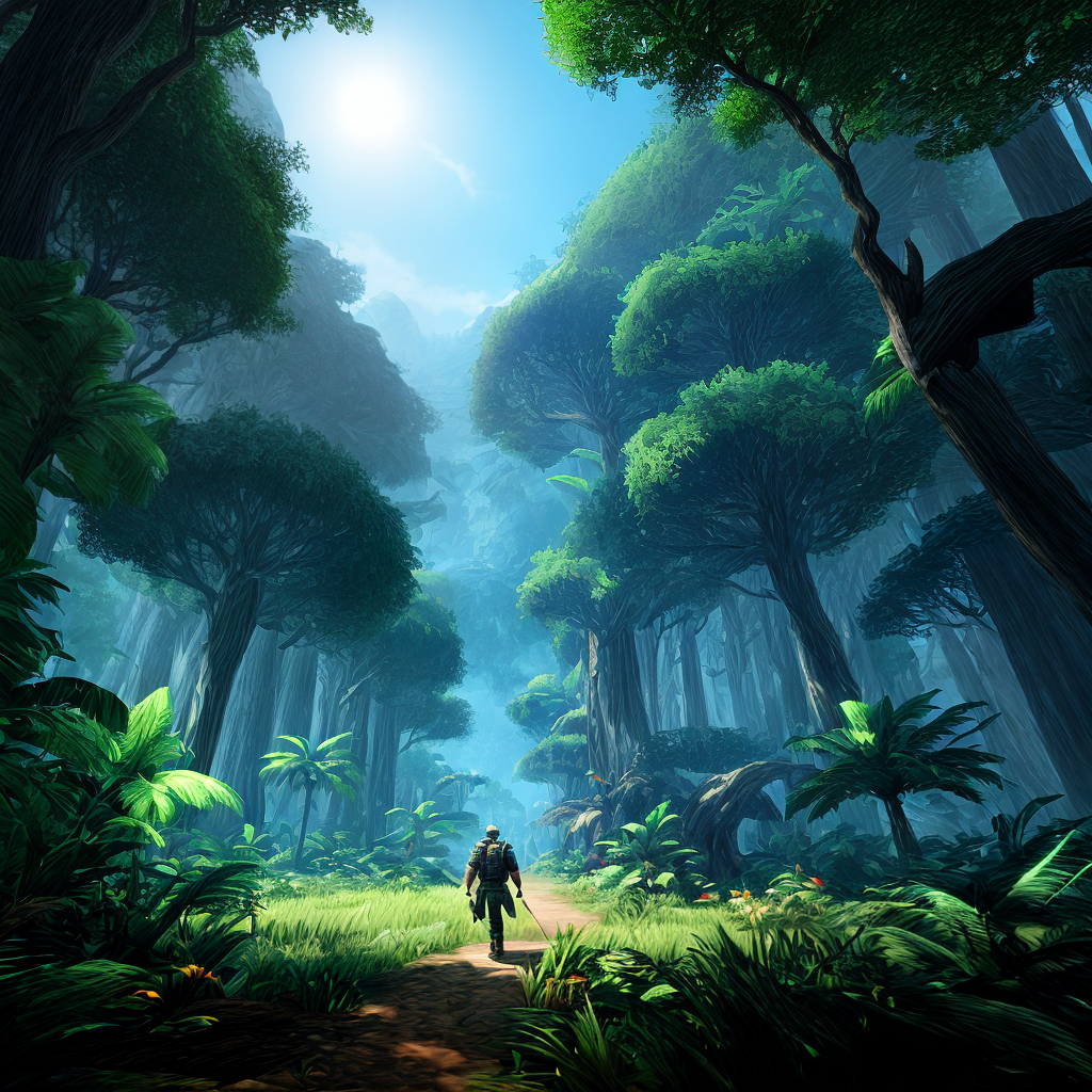 Free Ai Image Generator - High Quality and 100% Unique Images - iPic.Ai — game dark magical jungle