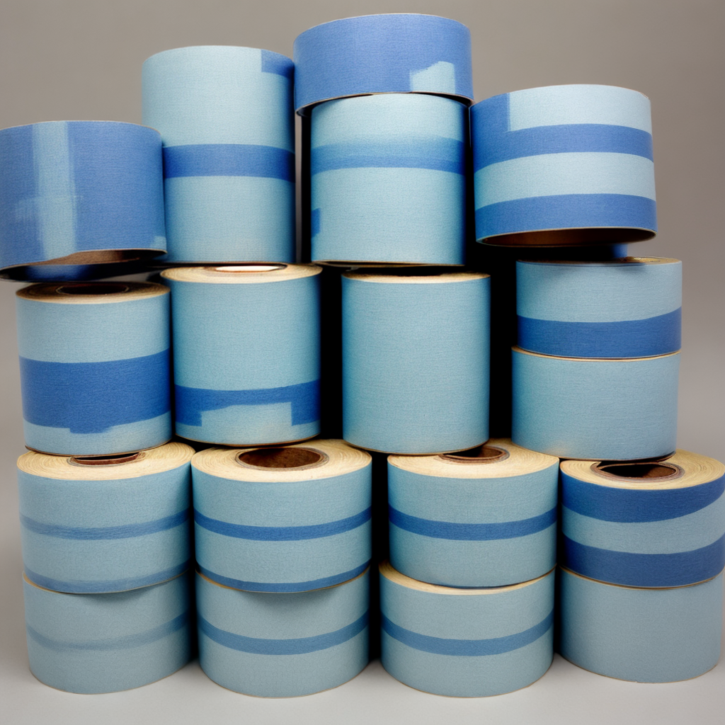 stack of duct tape rolls