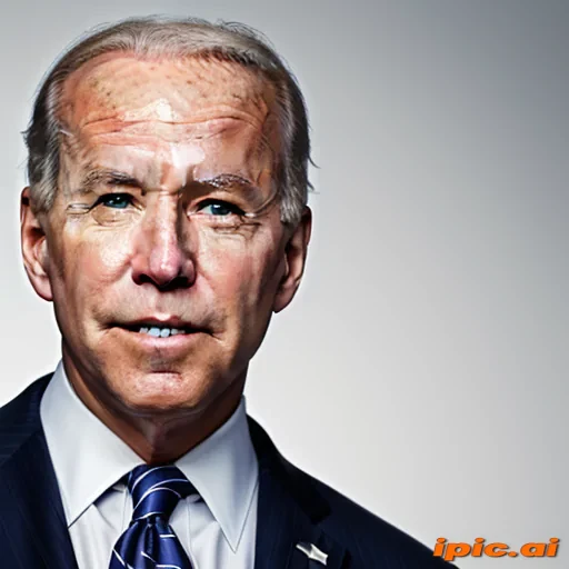 Presidential Portrait Featuring Joe Biden with a Unique Artistic Style