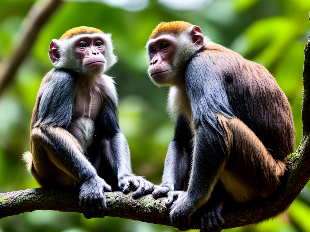 monkey the king of jungle