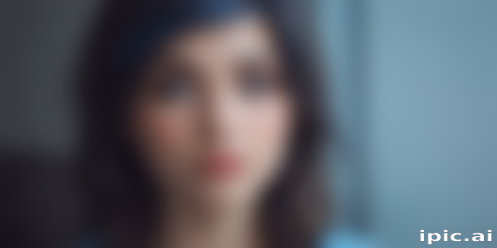 An Abstract Portrait of a Thoughtful Individual in Soft Focus