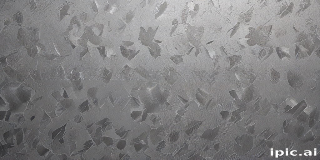 Textured Silver Background with Abstract Patterns and Subtle Depth Effects.