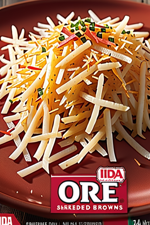 Deliciously Crispy Ore Ida Shredded Hash Browns Ready for Breakfast Delight
