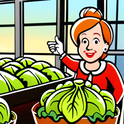 LETTUCE cartoon
