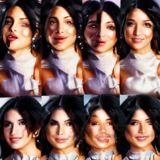 A Collection of Expressive Portraits Featuring a Young Woman's Unique ...