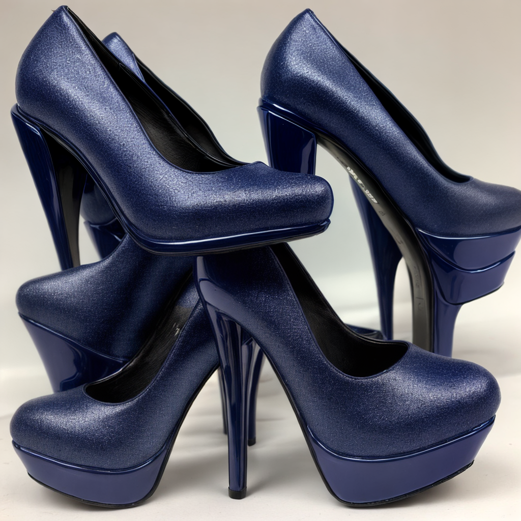 Symbiote spiderman high heels