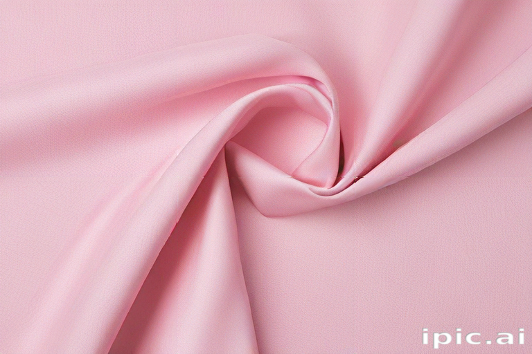 Soft and Smooth Light Pink Fabric Draped Elegantly for Fashion Design ...