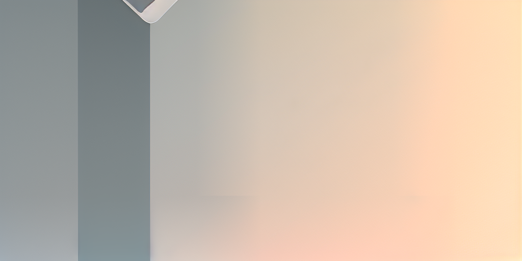 Abstract Soft Color Gradient with Subtle Geometric Shapes and Smooth ...