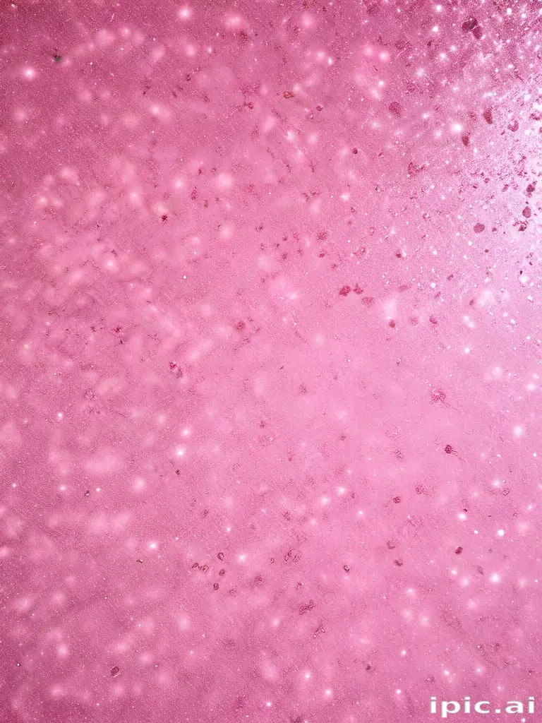 Soft Pink Background with Sparkling Bubbles and Shimmering Light Effects