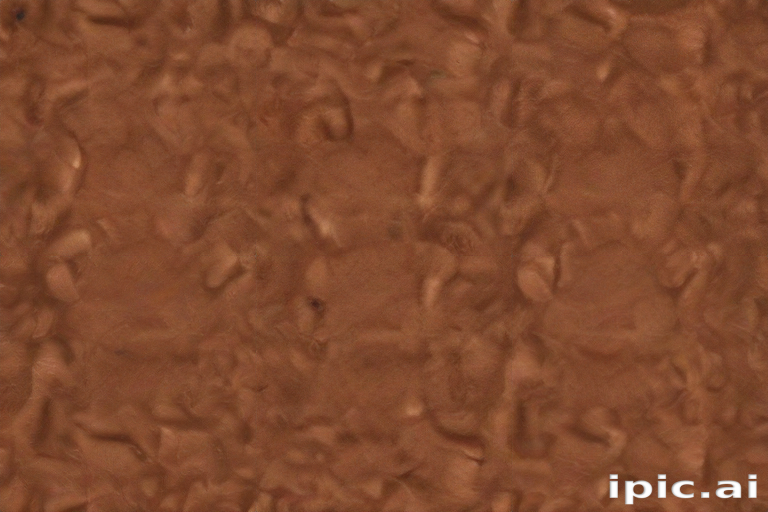Textured Brown Surface with a Unique Wavy Pattern and Rich Appearance