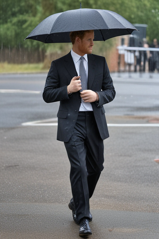 Prince Harry adam’s suit full body rain