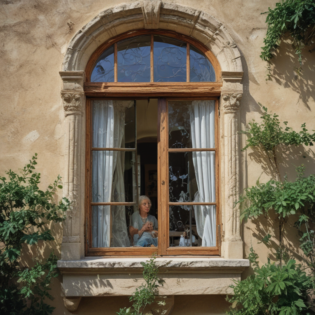 jean giraud moebius slim aarons big stone carved window on roman house