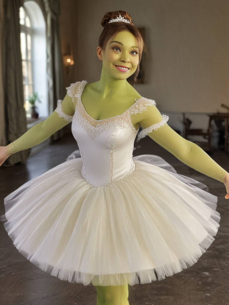 Ballerina shrek