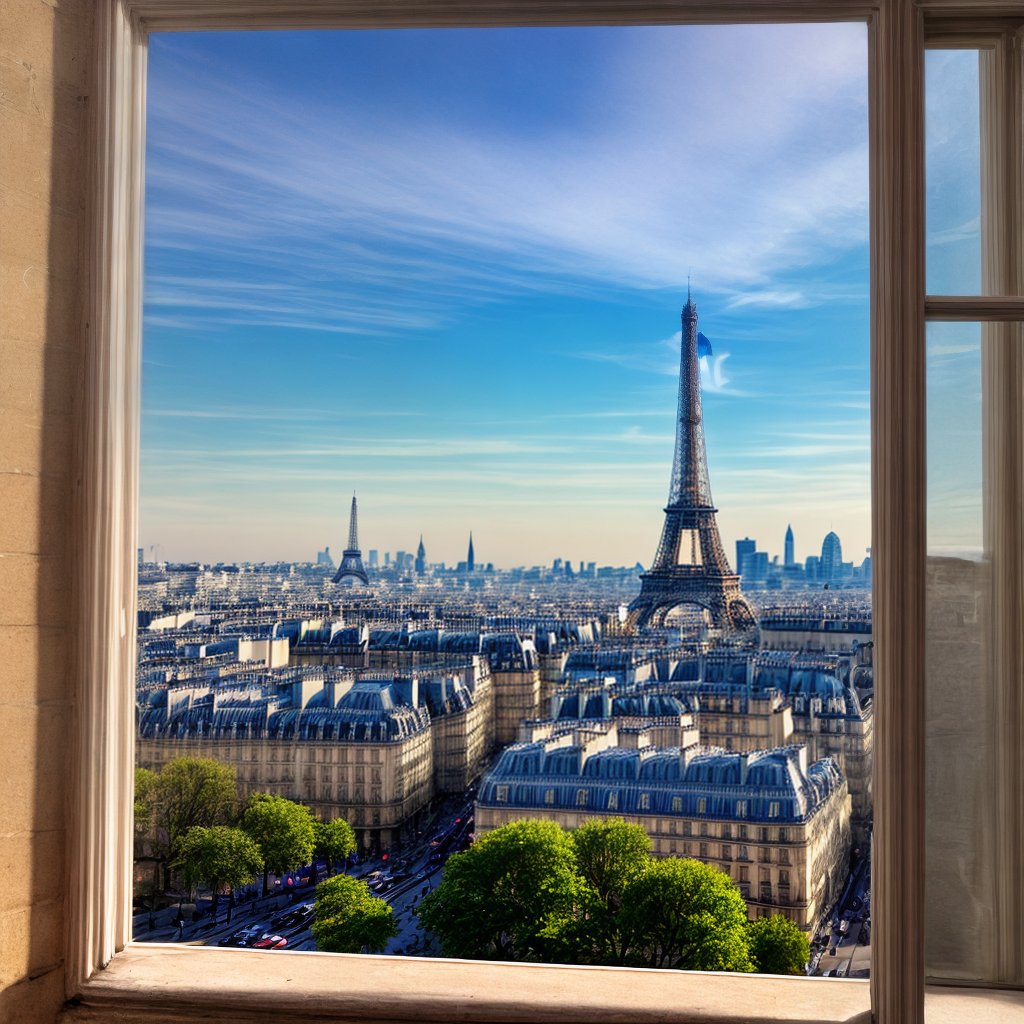window paris view