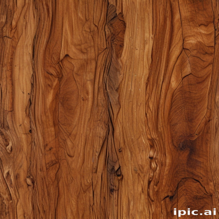Beautifully Grained Wood Texture Showcasing Natural Patterns and Rich ...