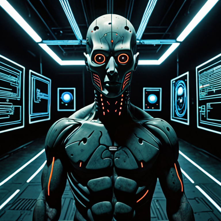 cyberpsycho darkness surreal art