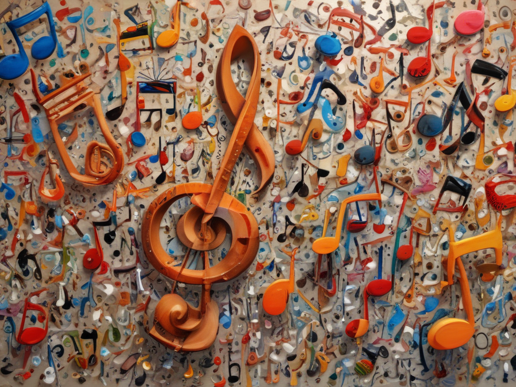 Jumbled musical art
