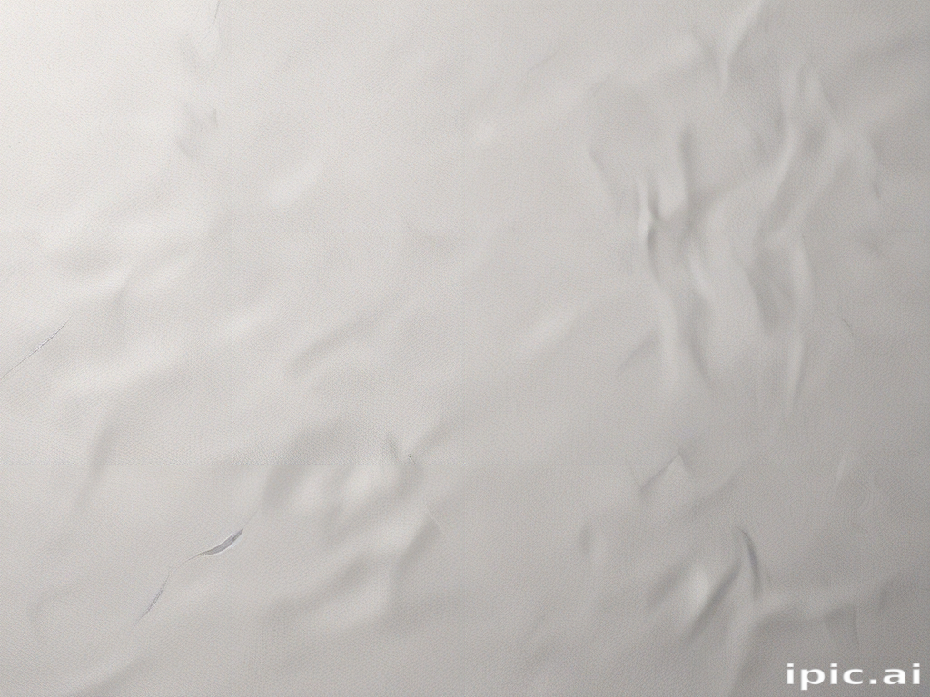 Crumpled White Paper Background with Subtle Texture and Depth Variation