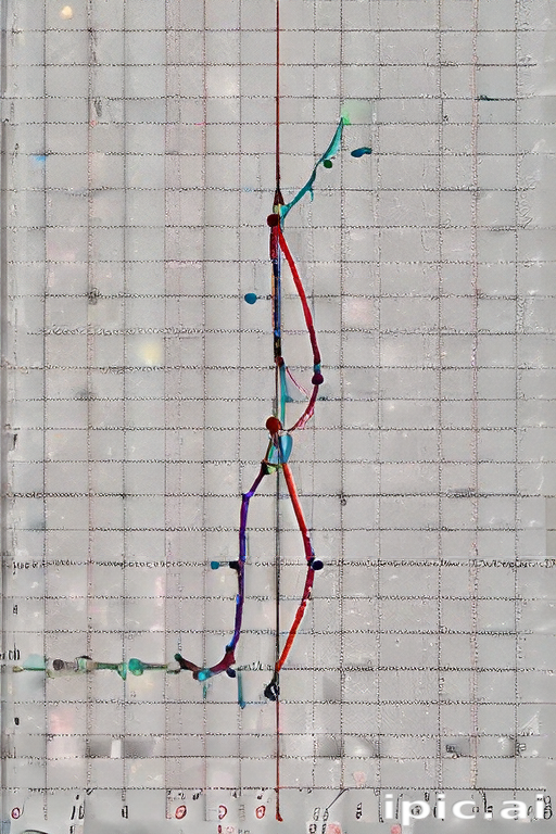 Colorful Graph Depicting Complex Data Trends and Patterns Over Time