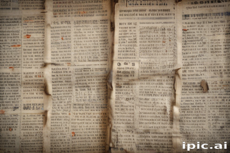 Historic Newspaper Pages Featuring Various Articles and Advertisements ...