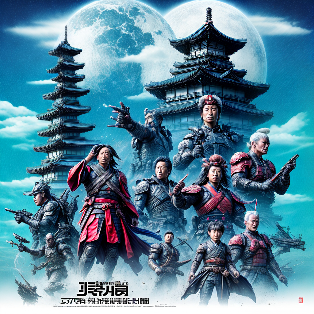 future japan art movie poster