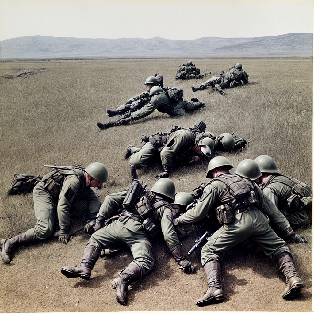 a picture of nazi soldiers fighting againts soviets soldiers