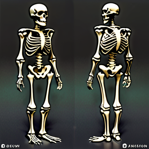 Duck Necromancer Skeleton